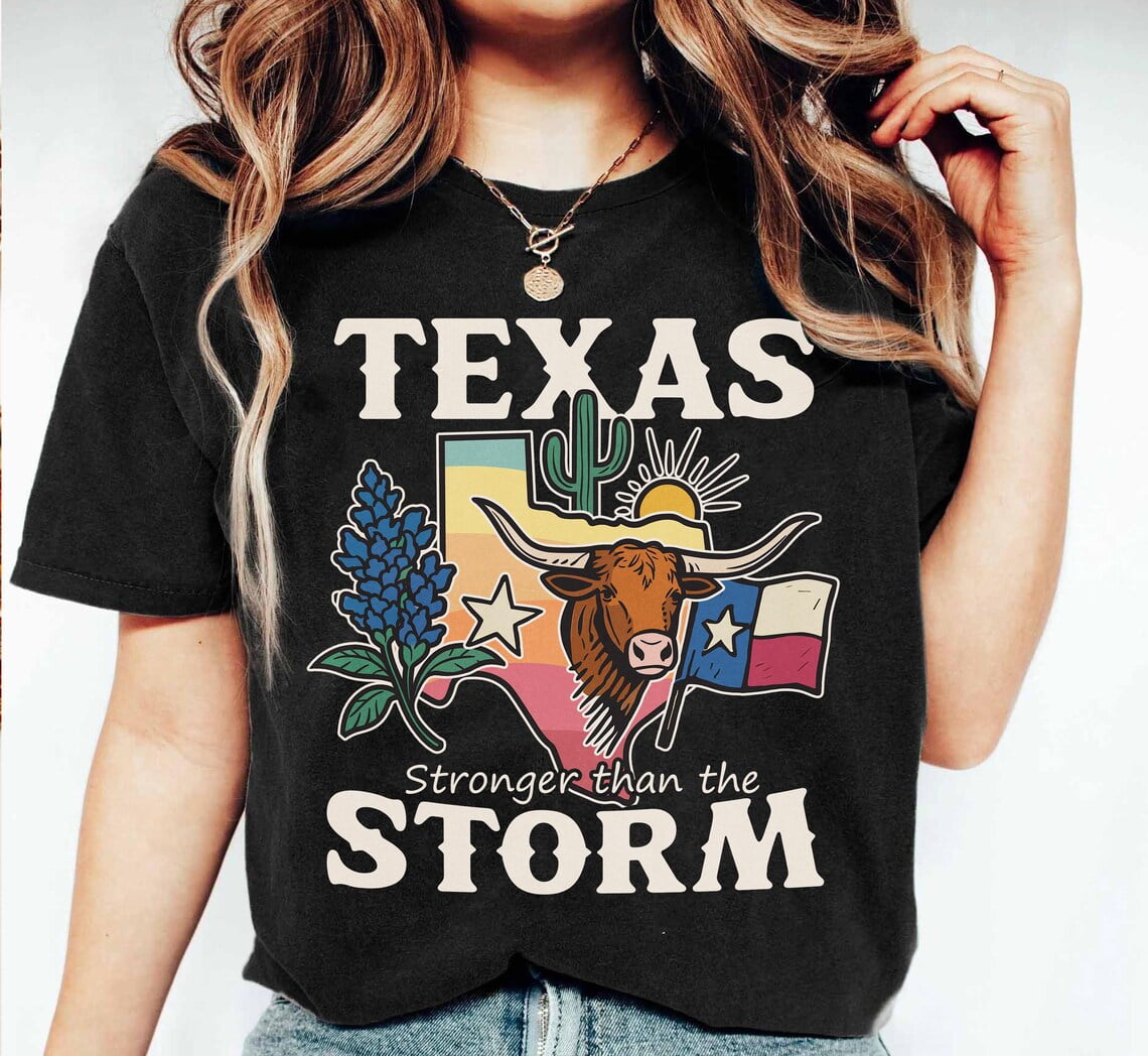 Texas Strong Flood Disaster Relief T-shirt, Hill Country Flooding ...