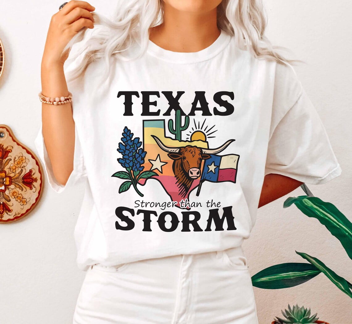 Texas Strong Flood Disaster Relief T-shirt, Hill Country Flooding ...