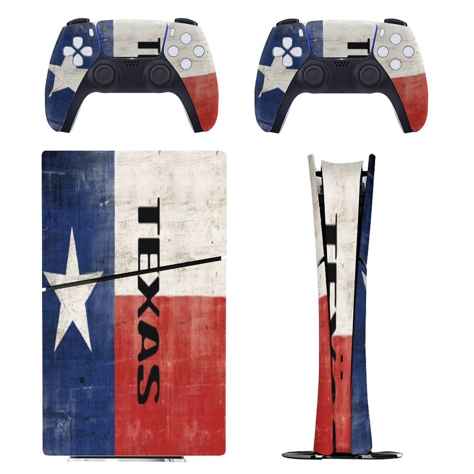 Texas Symbol PS5/PS5 Pro/PS5 Slim Digital Disc Skin Sticker For Console ...