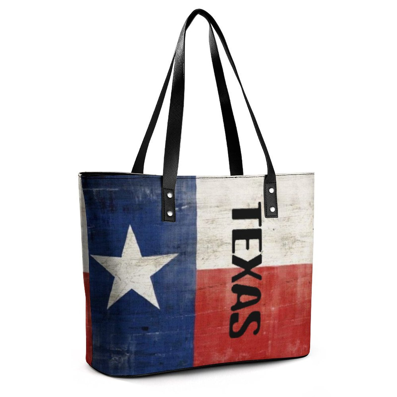 Texas Symbol Woman Leather Handbags Large Tote Bag Fashion Portable ...