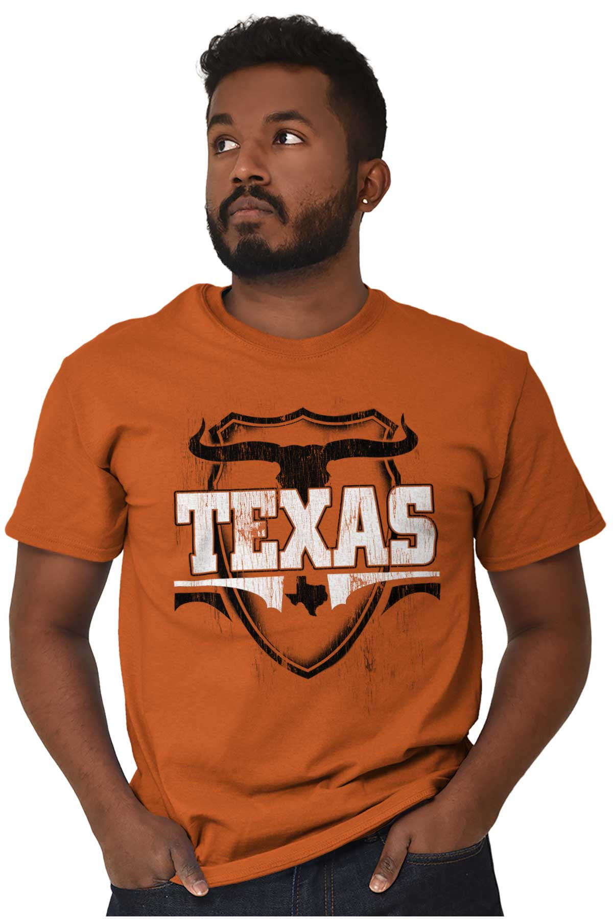 Texas TX Pride Gameday Spirit Cool Men's Graphic T Shirt Tees Brisco Brands 4X - Walmart.com