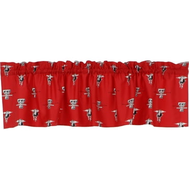 Alabama Crimson Tide 100% Cotton, 84" x 15" Curtain Valance, 1 Panel ...