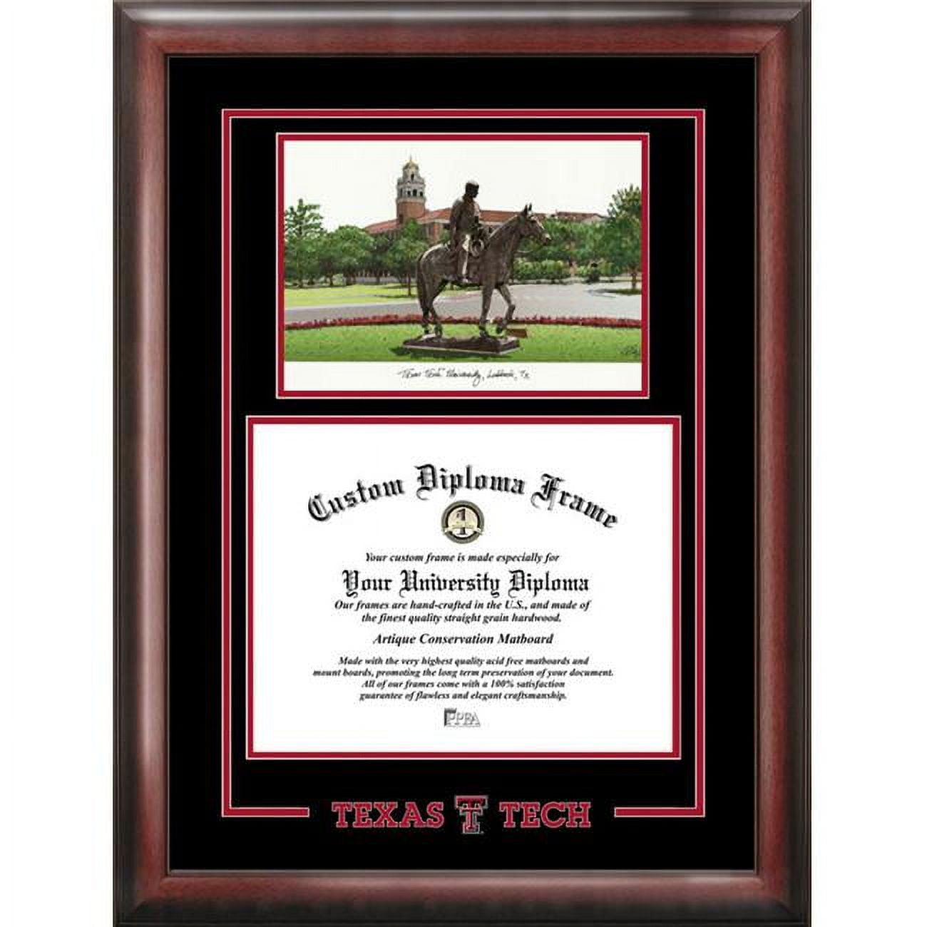 Texas Tech Red Raiders 11" x 14" Spirit Graduate Diploma Frame ...