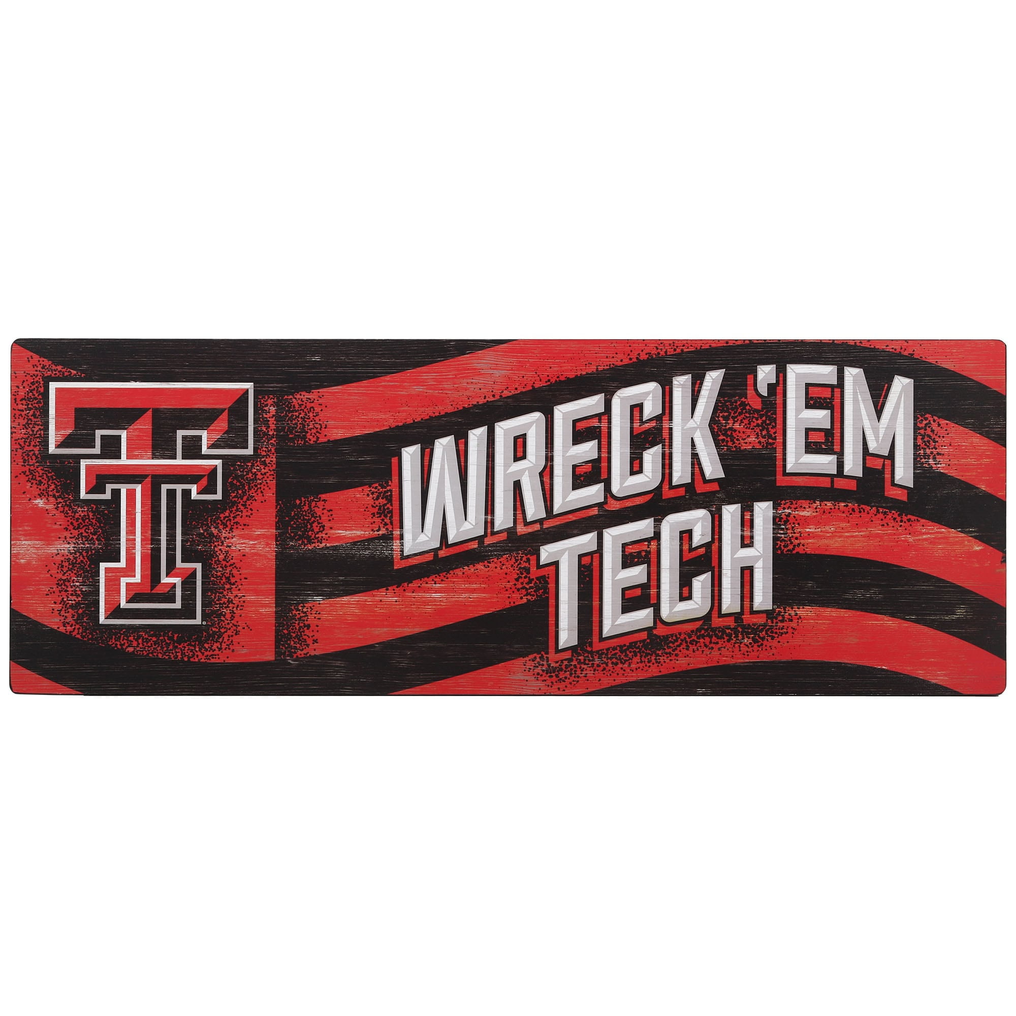 Texas Tech Red Raiders 28'' x 10'' Team Tradition Wood Sign - Walmart.com