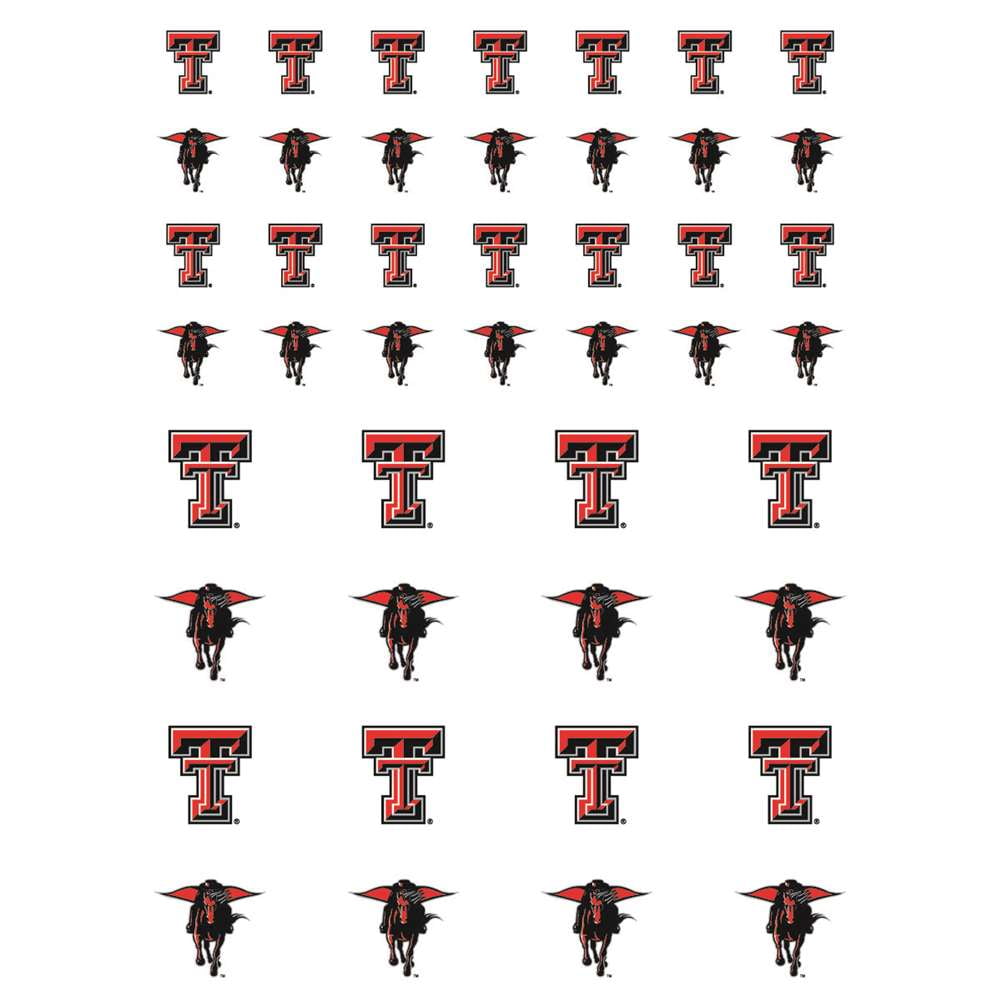 Texas Tech Red Raiders Small Sticker Sheet - 2 Sheets - Walmart.com