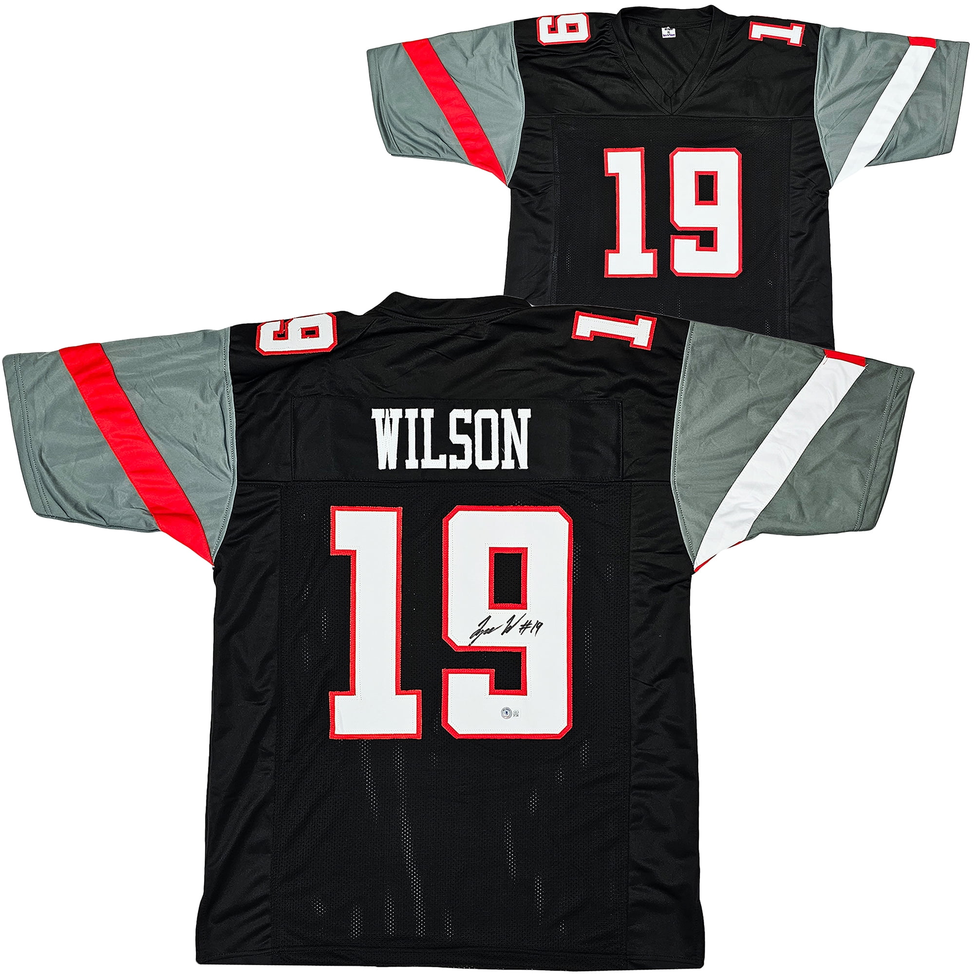Texas Tech Red Raiders Tyree Wilson Autographed Black Jersey Beckett ...