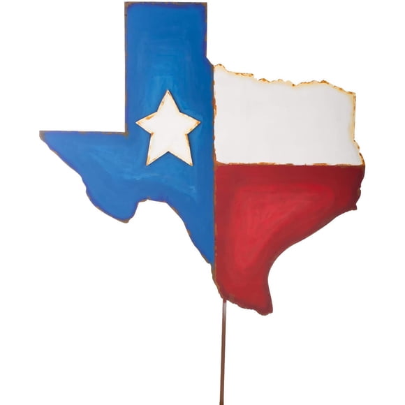 Metal Texas Flag