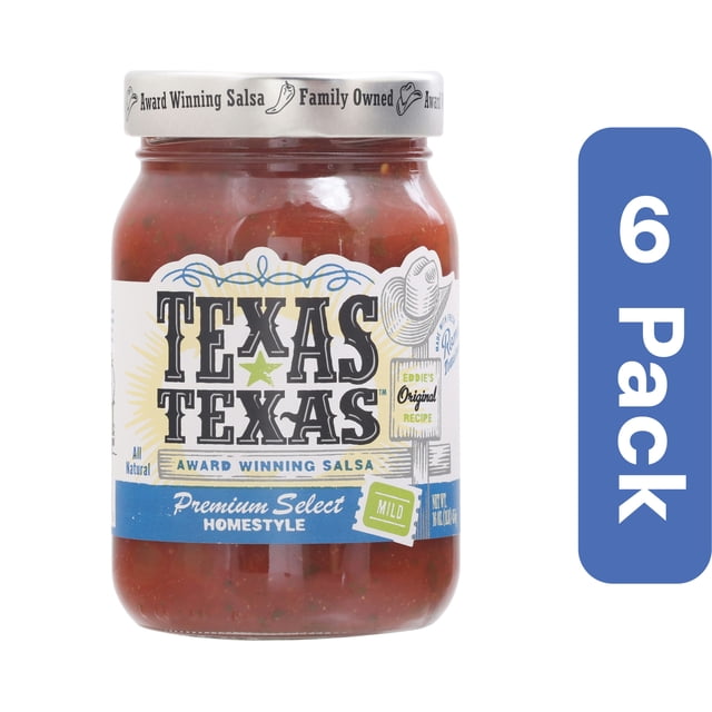 Texas Texas Homestyle Mild Salsa 16 oz (Pack Of 6) - Walmart Business ...