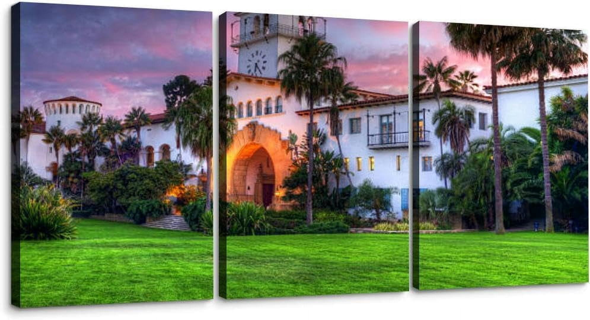 Texas at the Texas State Capitol 3 Piece Canvas Wall Art for Living ...