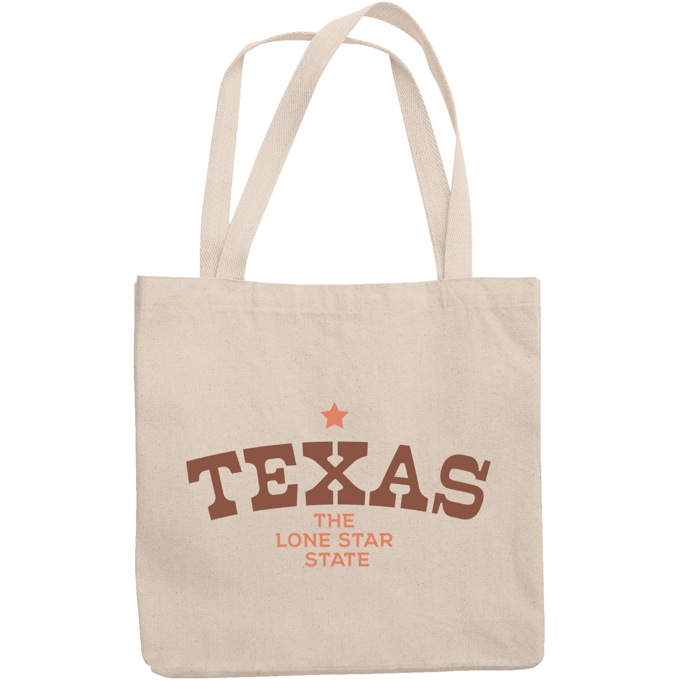 Texas, The Lone Star State Merch Gift, 12oz Canvas Tote Bag - Walmart.com