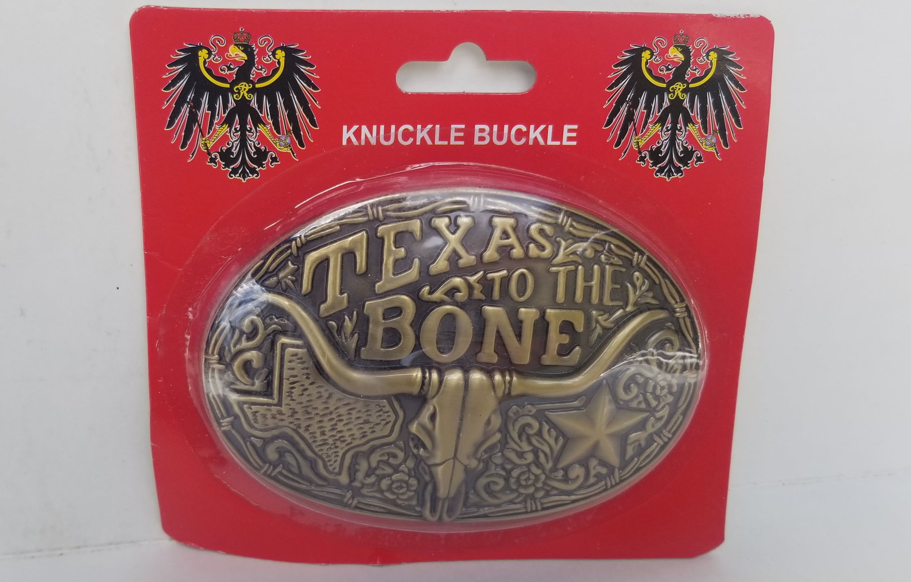 Texas To The Bone Longhorn Belt Buckle - Walmart.com