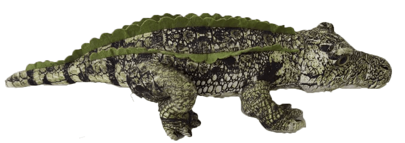 Crocodile Plush 14" Stuffed Animals, Pink and Green Options! - Walmart.com