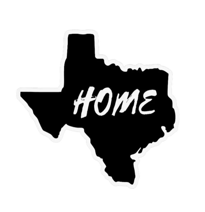 Texas Tx Home Sticker Phone Decal Water Bottle Stickers Car Decals ...