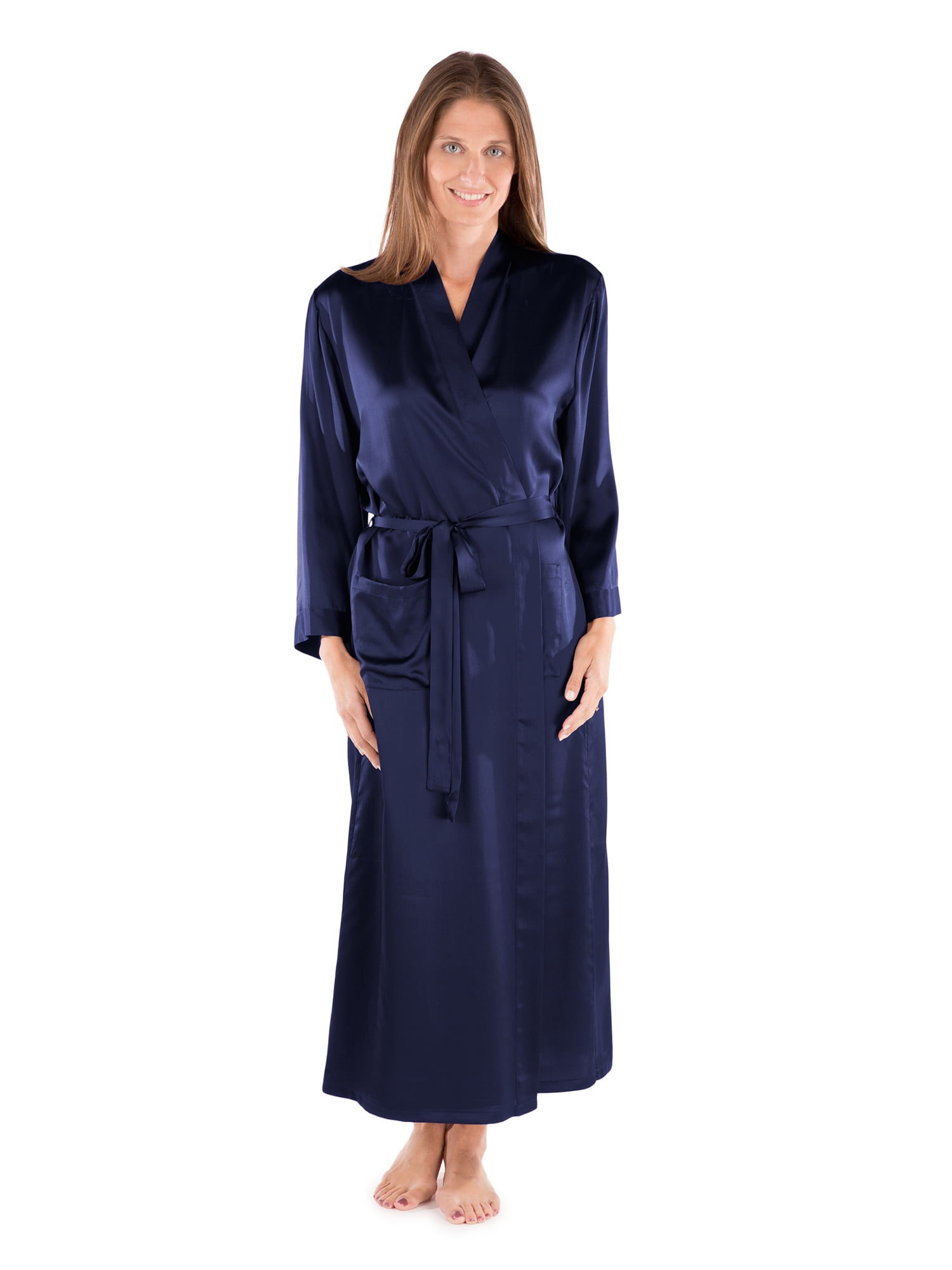 TexereSilk Women's Luxury Long Silk Robe - Luxury Gift Ideas for Ladies ...