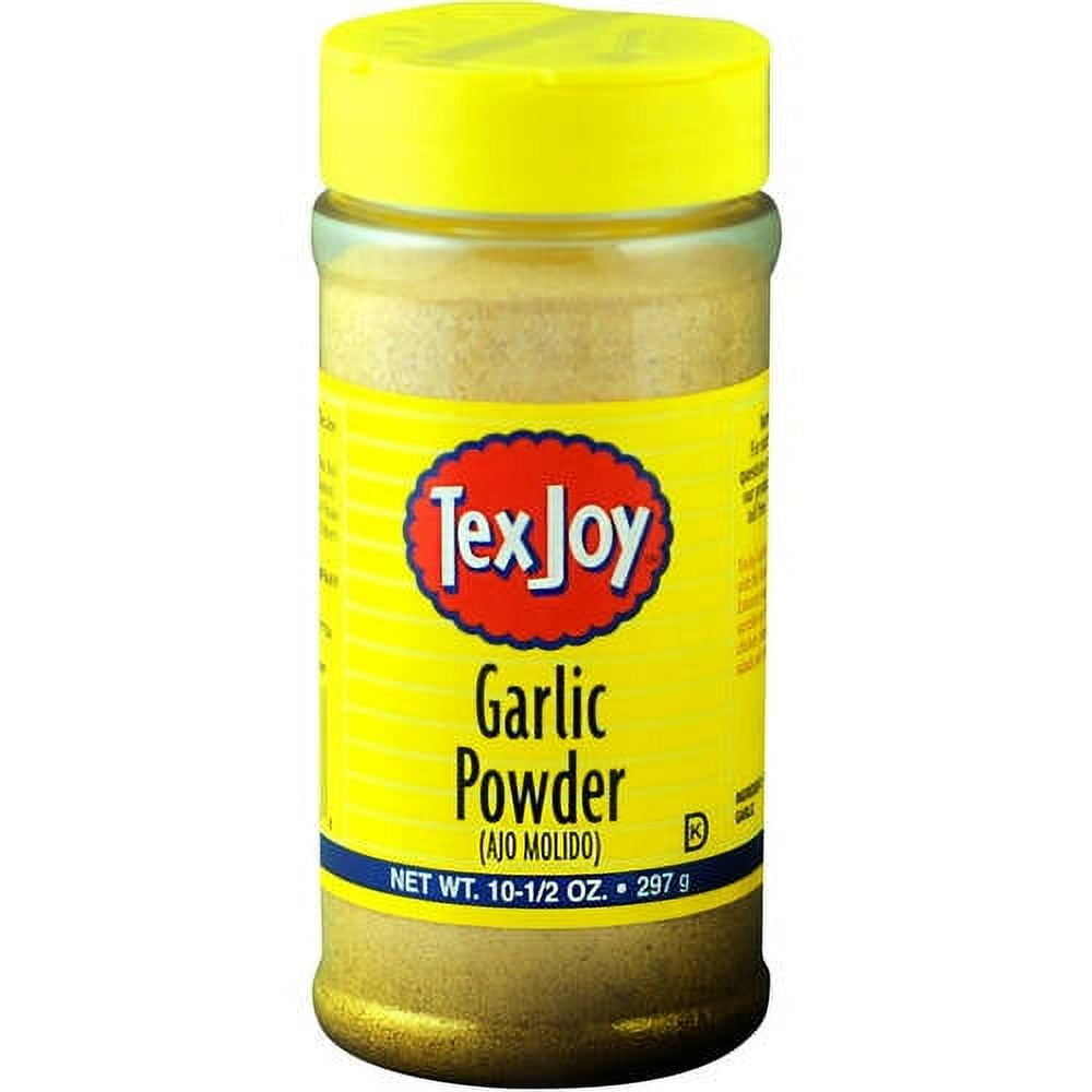Texjoy Garlic Powder 10.5 Oz - Perfect for Garlic Bread, Bagel and ...