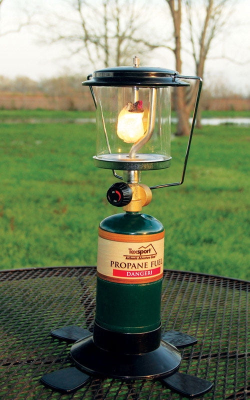 Texsport Single Mantle Propane Lantern Uses 16.4oz OR 14.1oz - Walmart.com