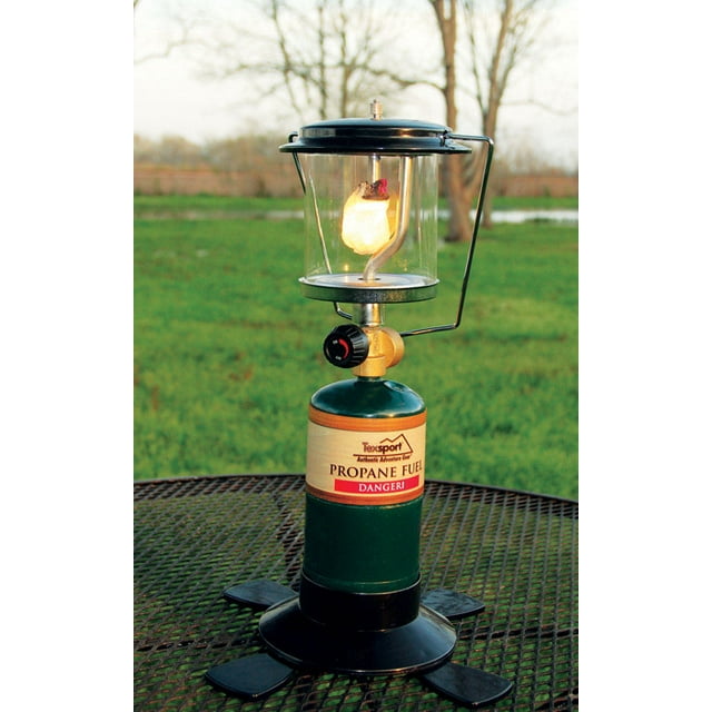 Texsport Single Mantle Propane Lantern Uses 16.4oz OR 14.1oz - Walmart.com
