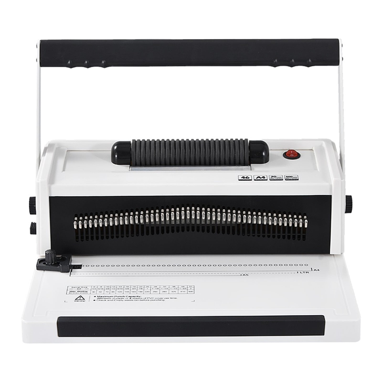 Text Binding Of Single Coil Spiral Ring Binding Machine Of Binding ...