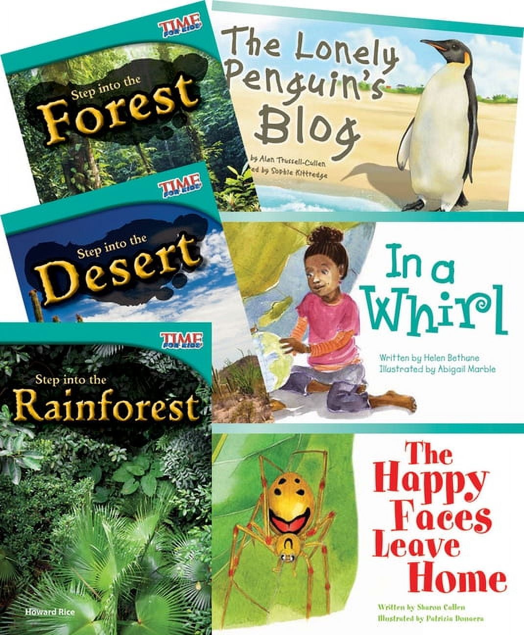 Text Pairs: Fiction & Nonfiction: Step Into Biomes 6-Book Set (Other ...