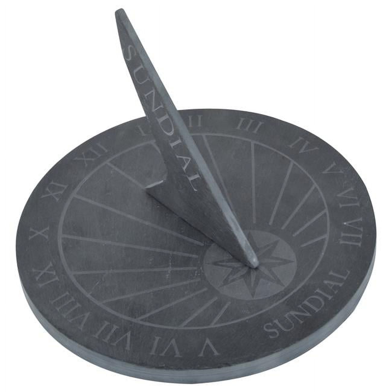 Text Slate Sundial, Round - Walmart.com