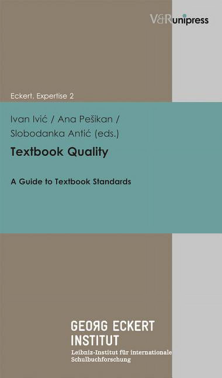 Textbook Quality: A Guide to Textbook Standards - Walmart.com