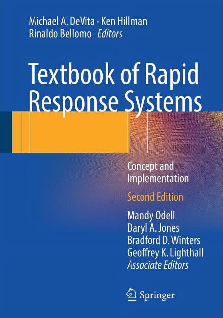 Textbook of Rapid Response Systems: Concept and Implementation ...