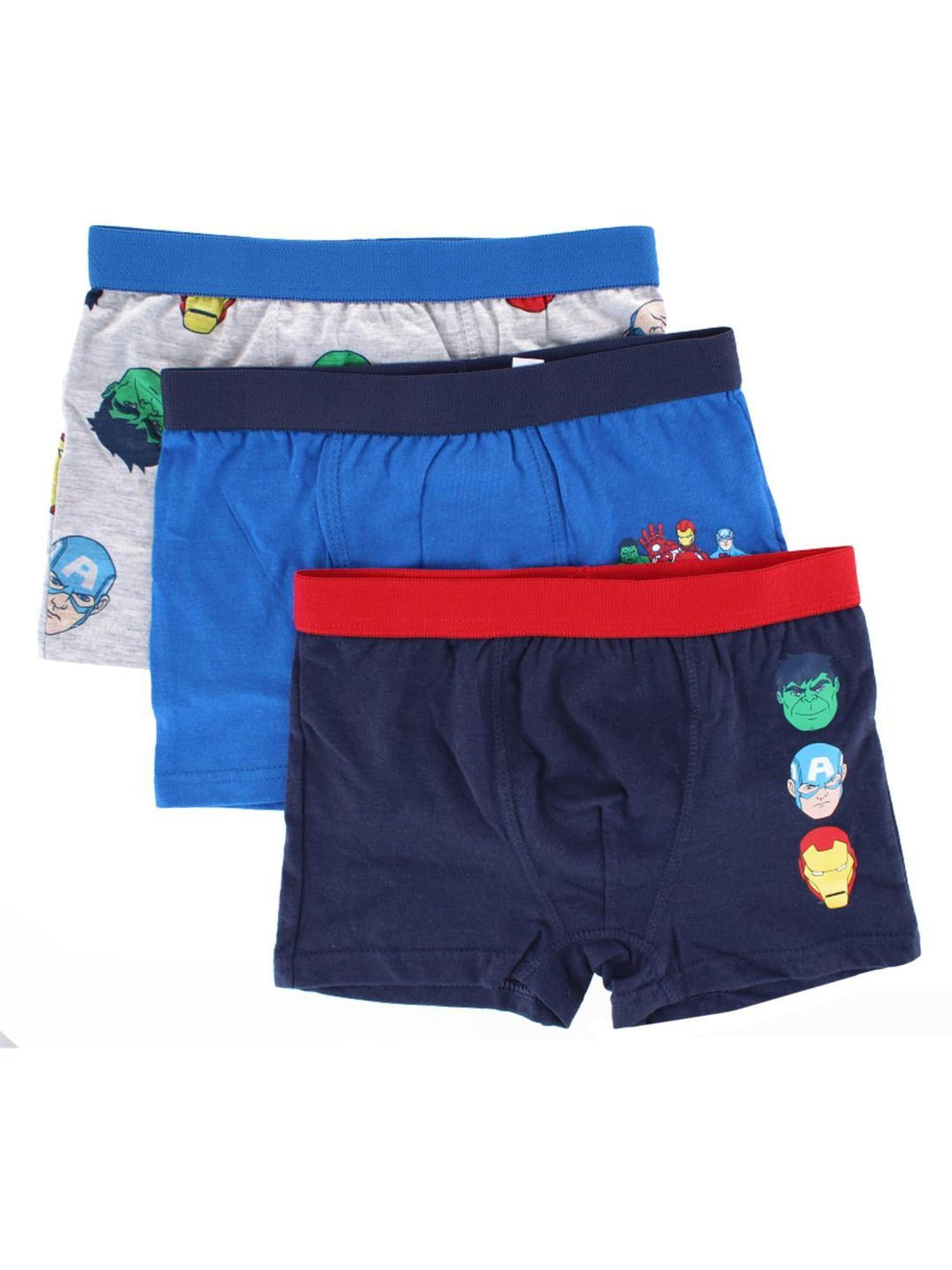 Textiel Trade Boy's Avengers Boxer Briefs (3 Pack) - Walmart Business ...
