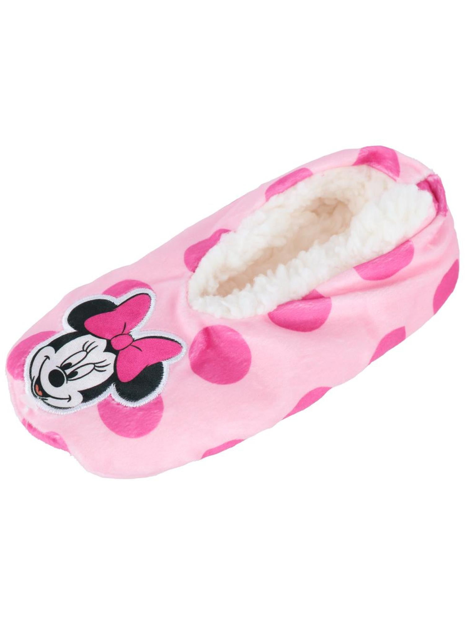 Textiel Trade Girl's Disney Minnie Mouse & Polka Dots Anti-Slip ...