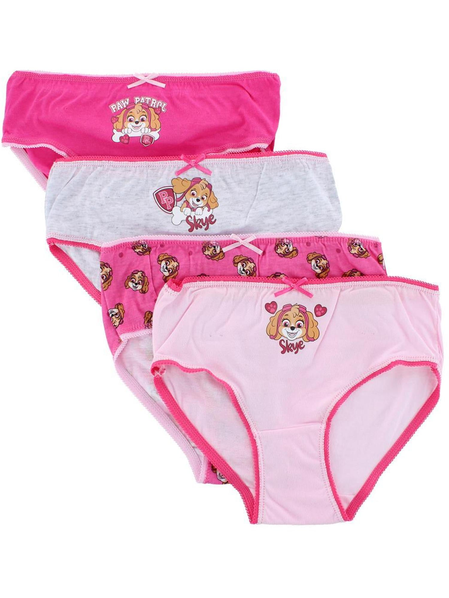 Textiel Trade Girl's Skye Paw Patrol Assorted Briefs (4-Pack) - Walmart.com