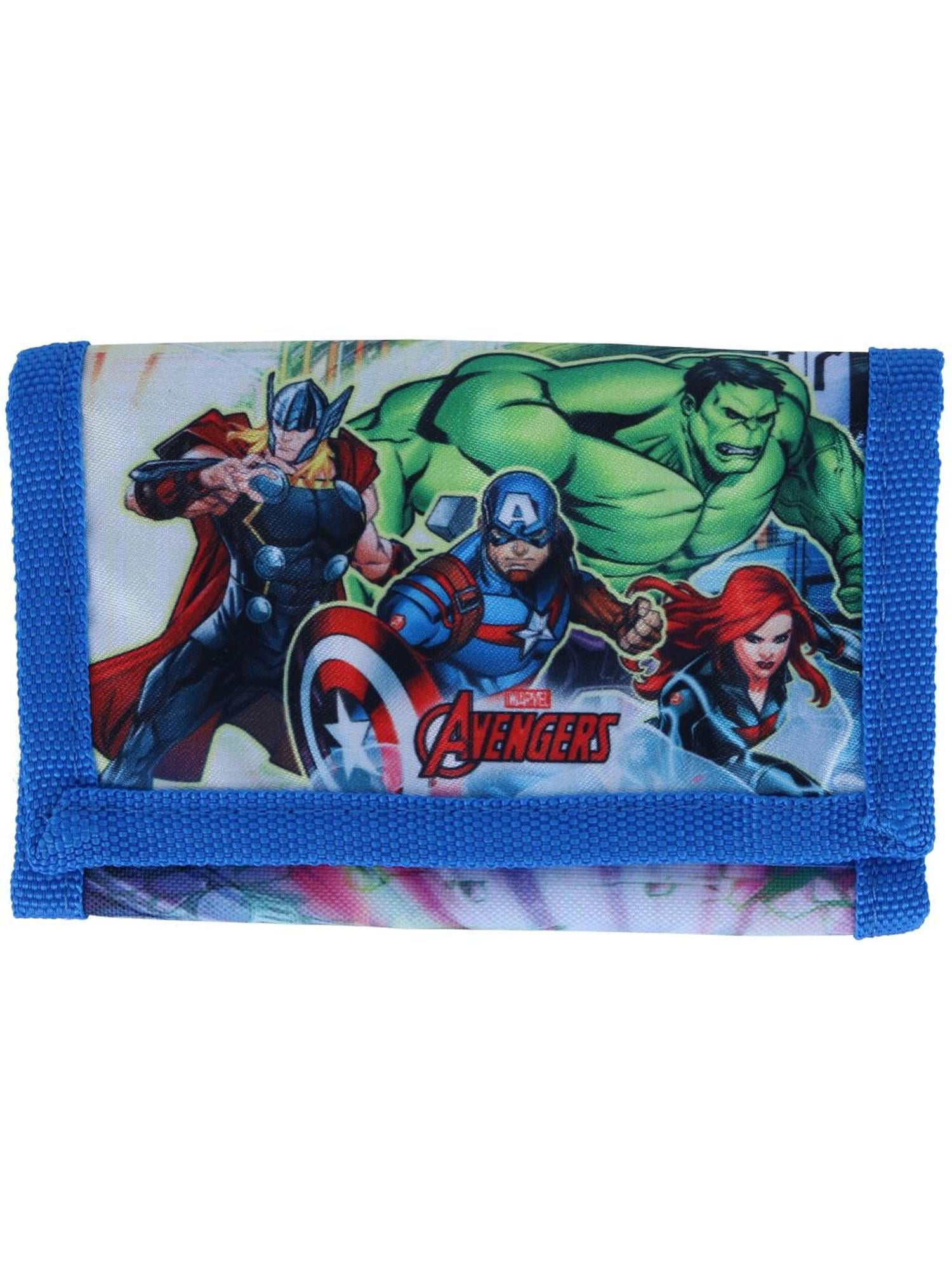 Textiel Trade Kid's Marvel Avengers Hook and Loop Closure Wallet ...