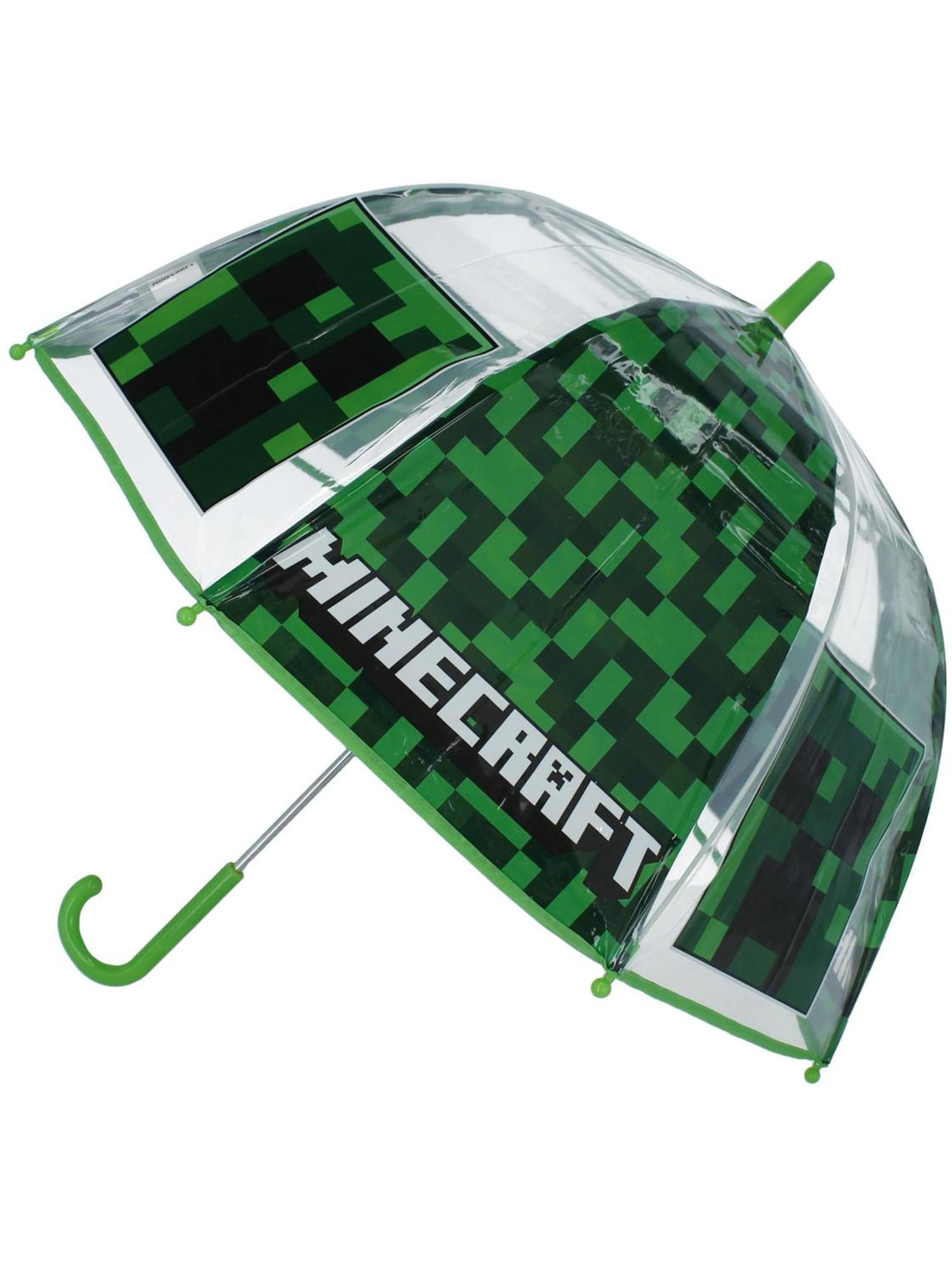 Textiel Trade Kids' Minecraft Creeper Bubble Stick Umbrella - Walmart.com