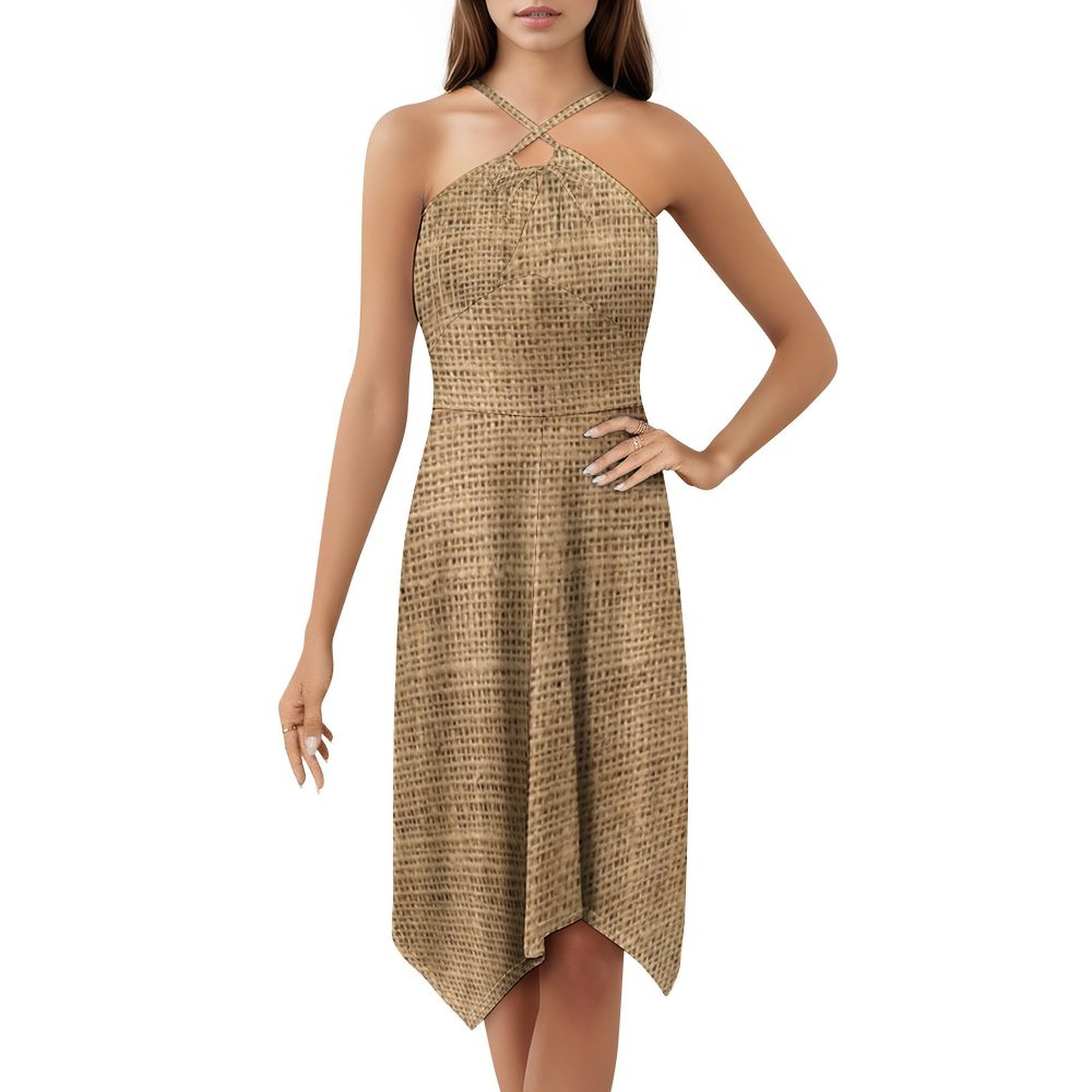 Textile Burlap Horizontal Background with Natural Texture Dress Elegant Party Dresses Evening ...
