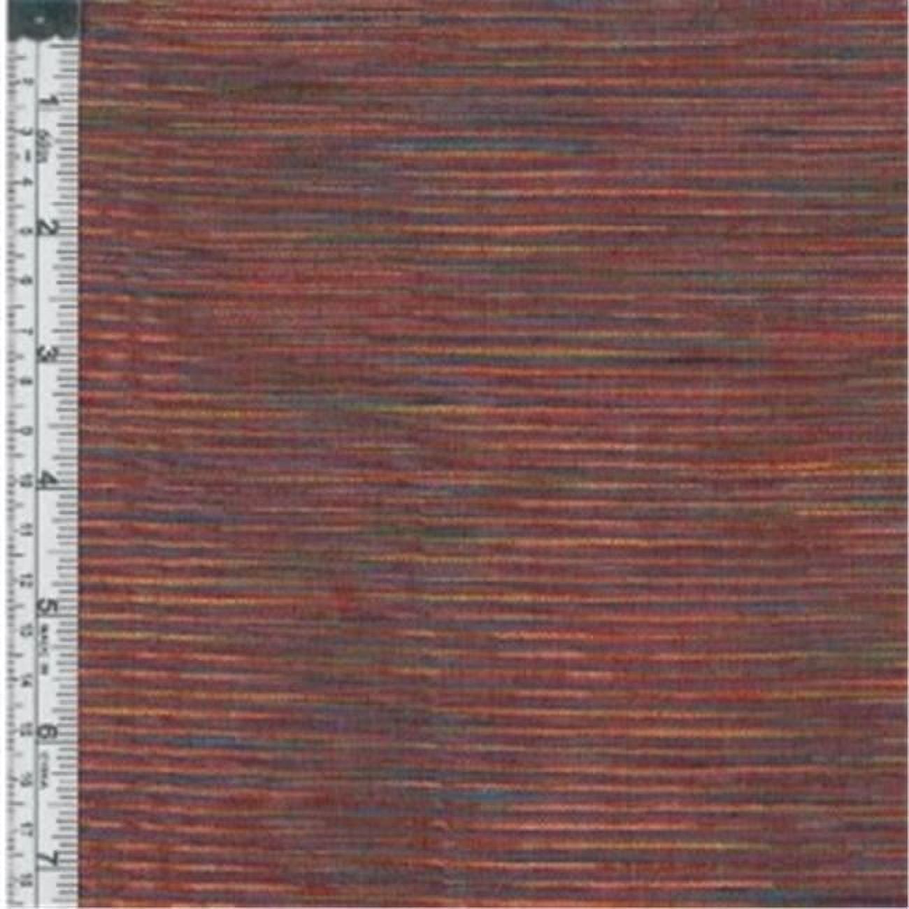Textile Creations WR-004 Winding Ridge Fabric- Red Ikat With Slub- 15 ...