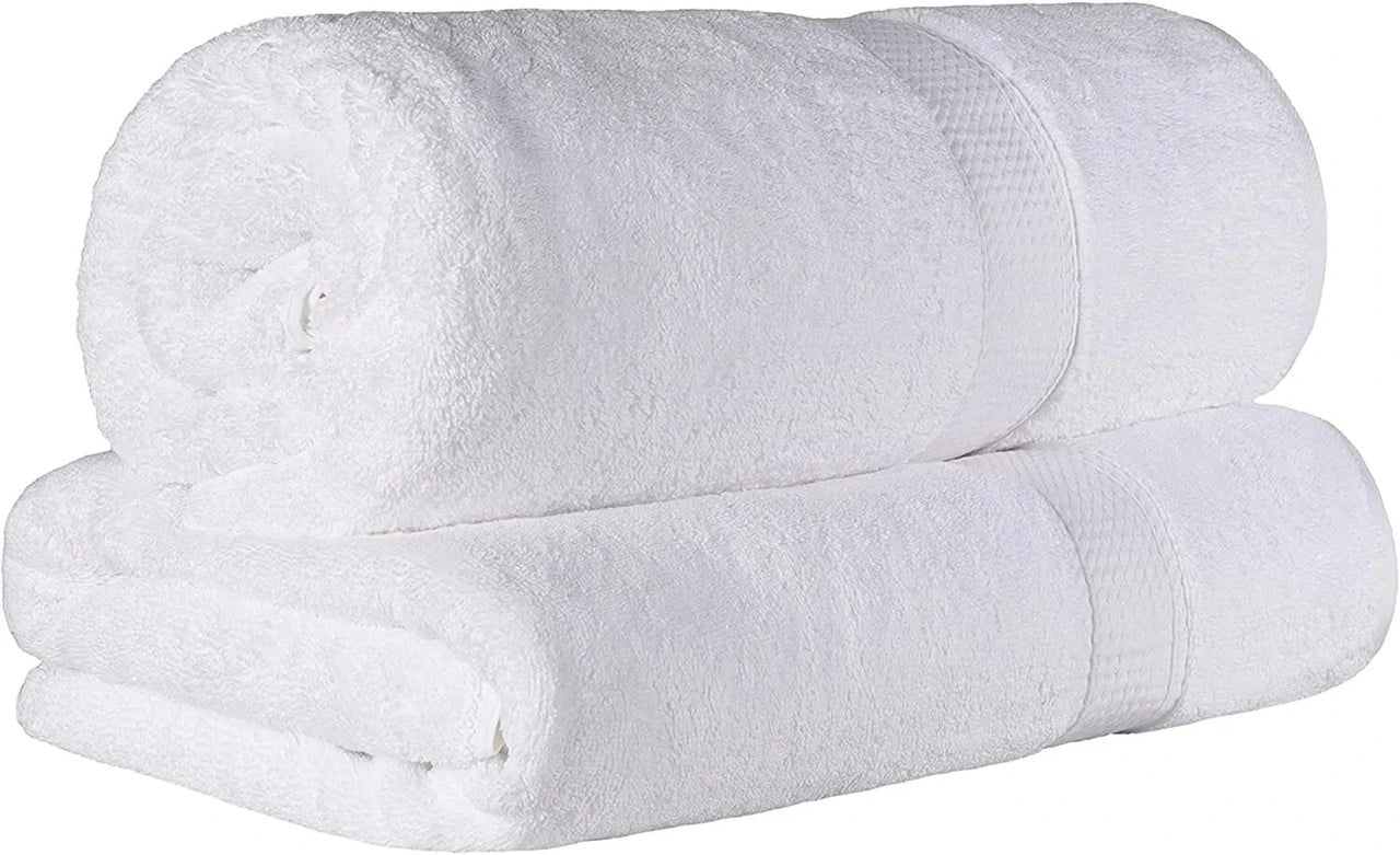 Textile Topia Premium Bath Towel 24”x50” – Durable, Absorbent & Long ...