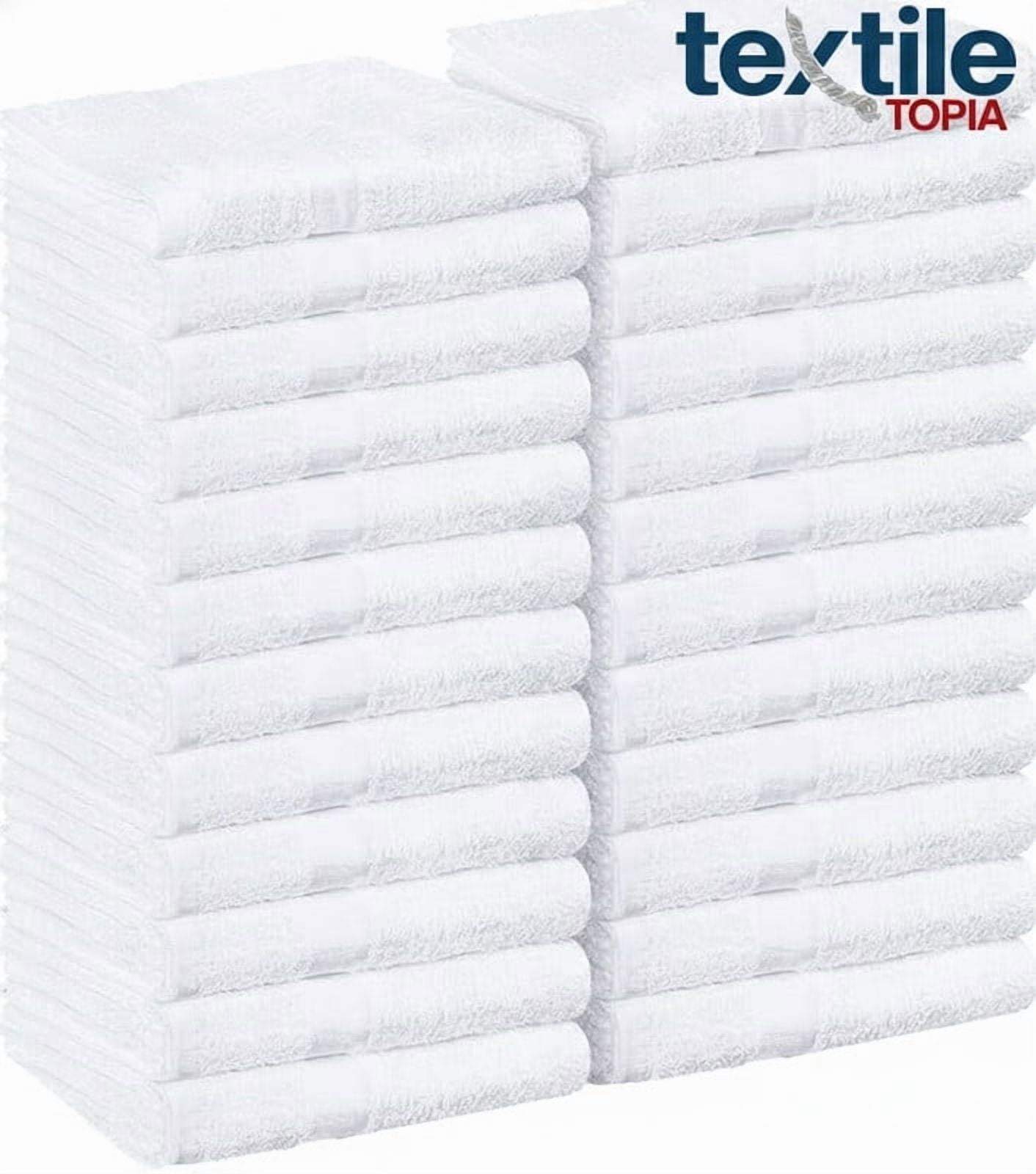 Textile Topia Premium Collection Hand Towel 16x27 – White Hand Towels ...