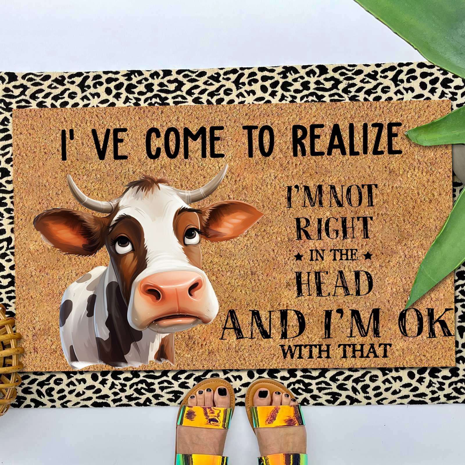 Textiles Fun Spring NIU Entrance Welcome Mat NIU Slip Rubber Back ...