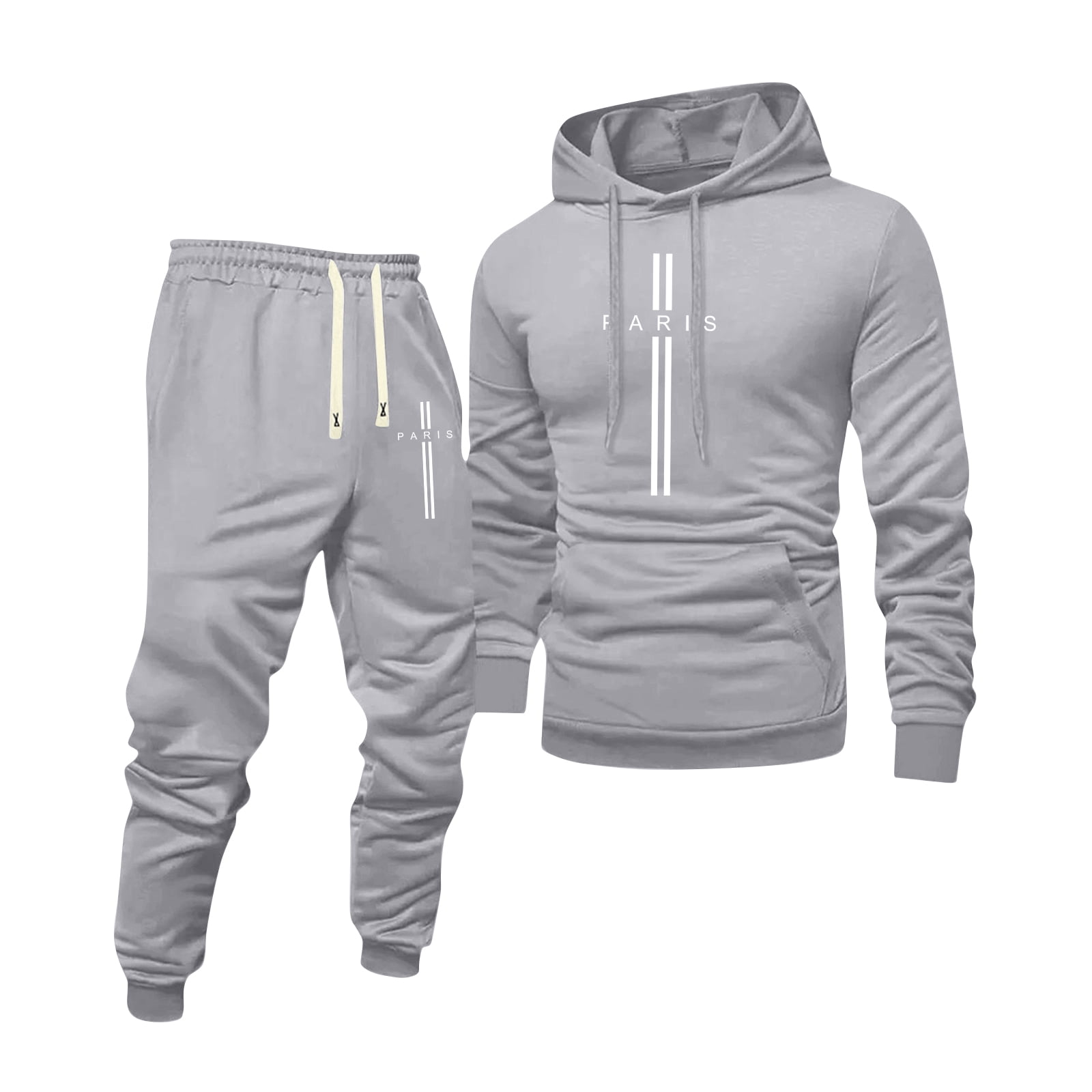 Textilo Mens Tracksuits 2 Piece Set Lightweight Baggy with Hooded ...