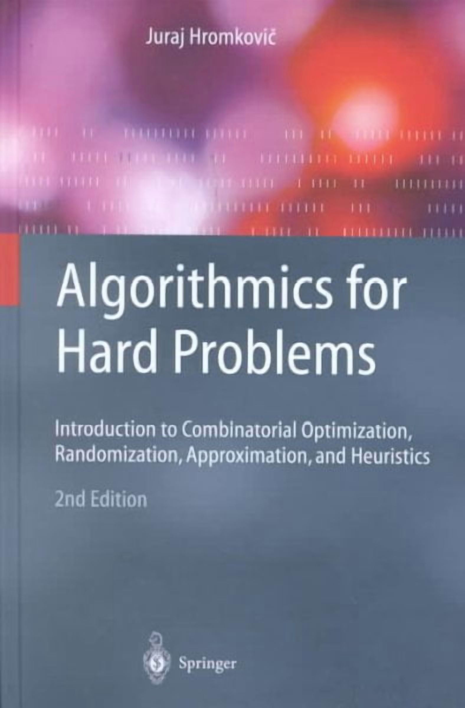 Texts in Theoretical Computer Science. an Eatcs: Algorithmics for Hard Problems: Introduction to ...