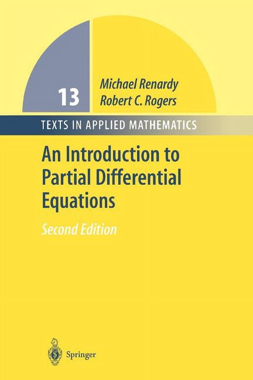 Texts in Applied Mathematics An Introduction to Partial Differential ...