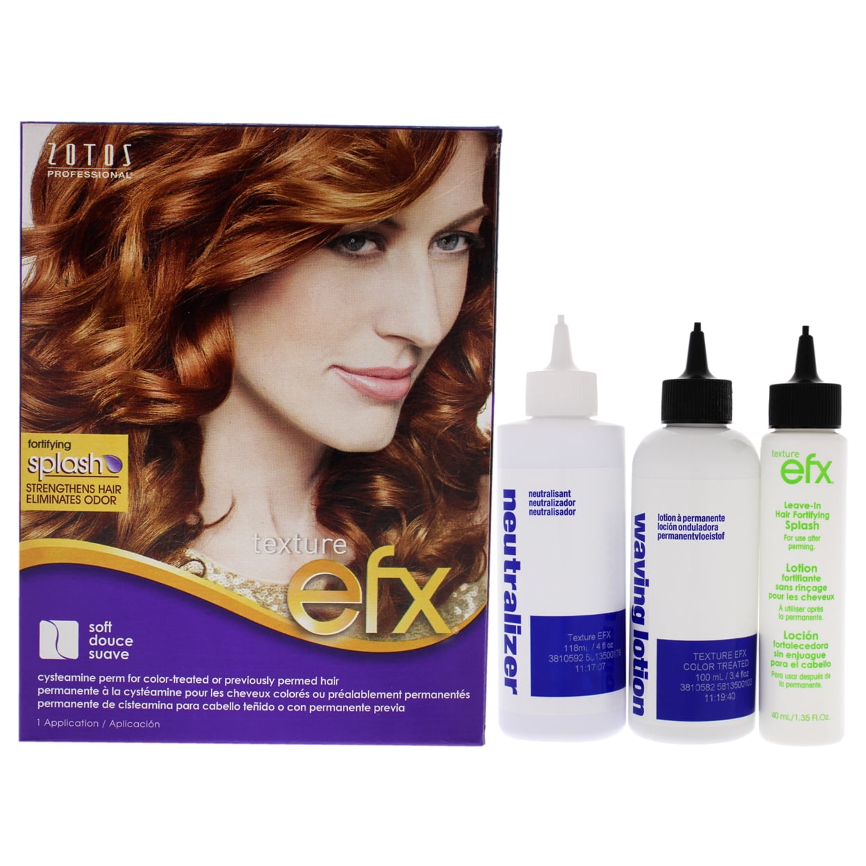Zotos Texture EFX Color Treated Perm for Women - 1 Application, Damage ...