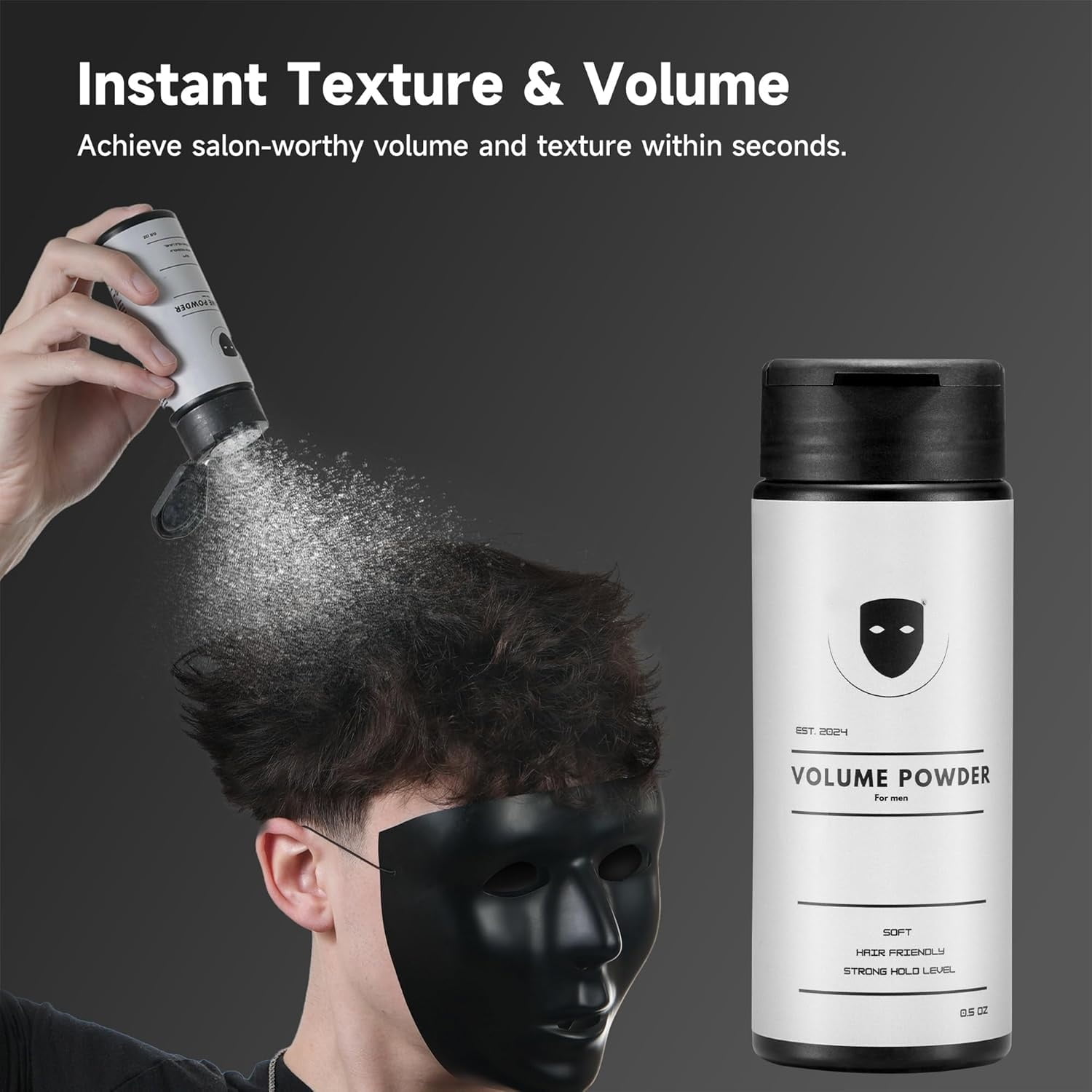 Texture Hair Powder, Instantly Adds Texture & Volume, All-Natural ...
