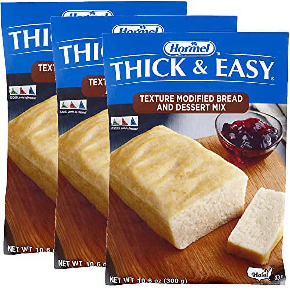Texture Modified Bread & Dessert Mix | 10.6 Ounce Pouch | Pack of 3 ...
