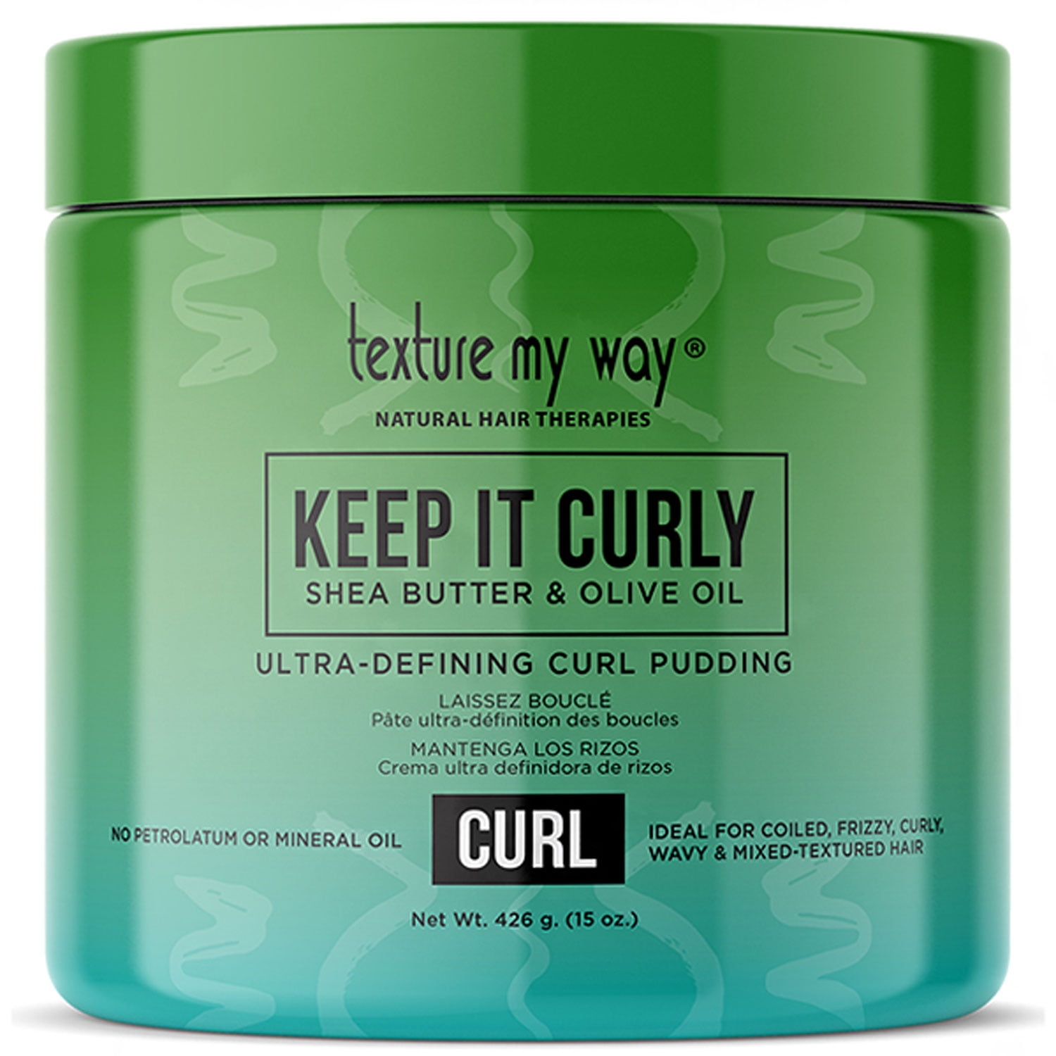 Texture My Way Keep It Curly Curl Pudding 15 Oz,Pack of 2 - Walmart.com