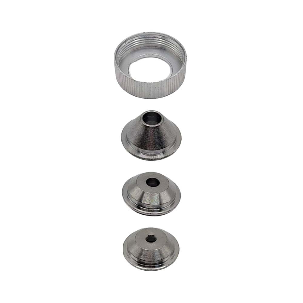 Texture Sprayer Orifice Tip Set, 3 Nozzle Tips, Threaded Collar for Wal ...