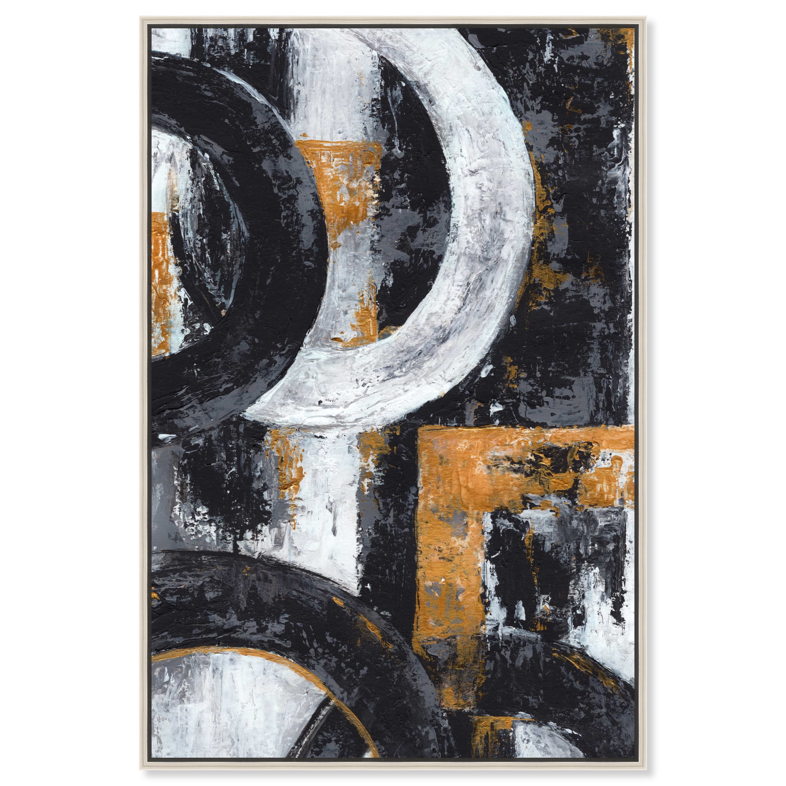 Texture Symphony Part II Masculine Abstract Man Cave Canvas Wall Art by ...