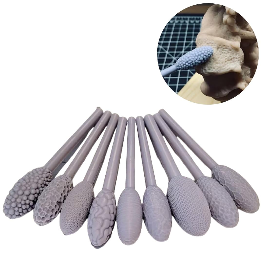 Texture Tool Sets for Clay Art -Handle Pottery Tools Clay Modeling ...