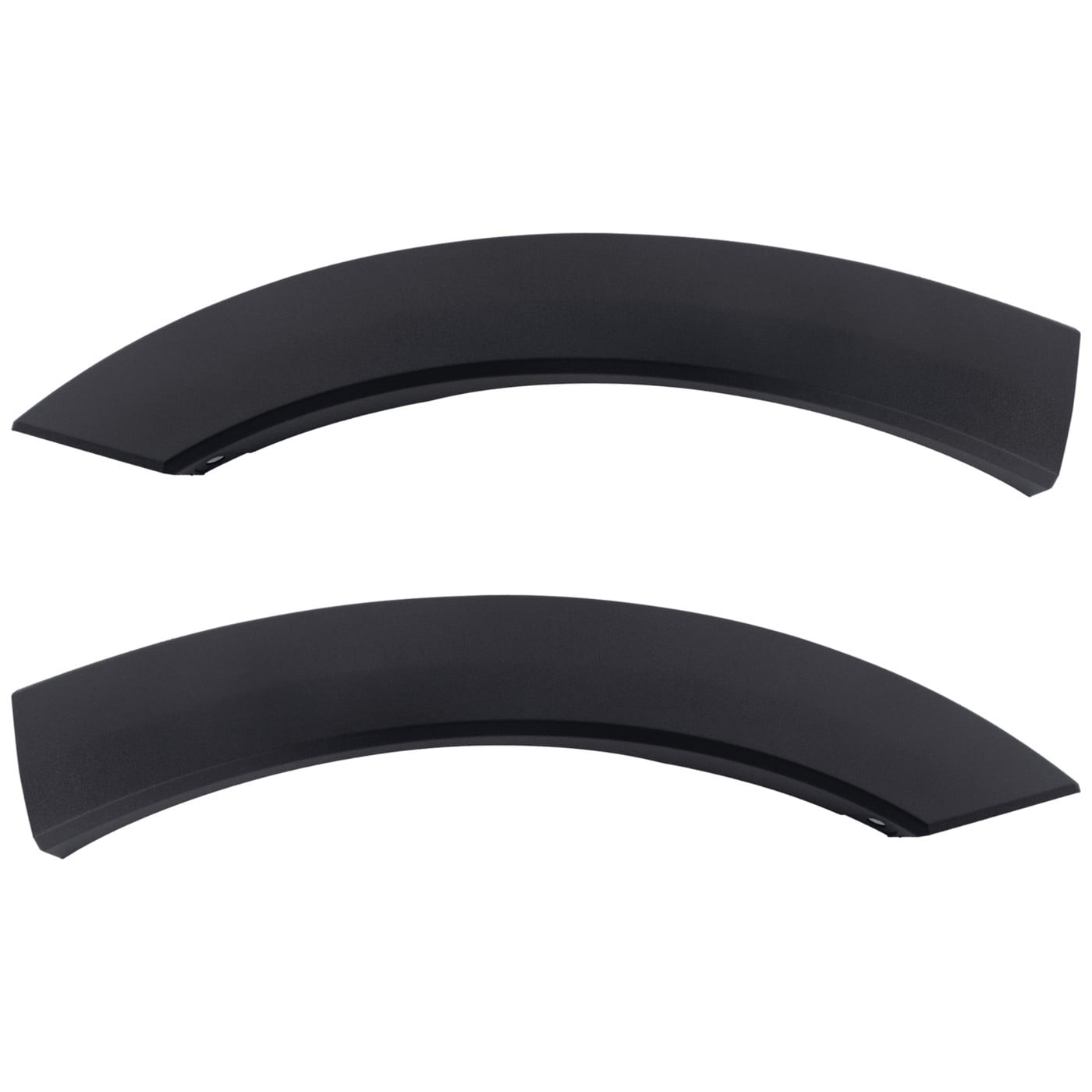 Textured Black Fender Trims Moldings Set of 2 for Car Front and Rear ...