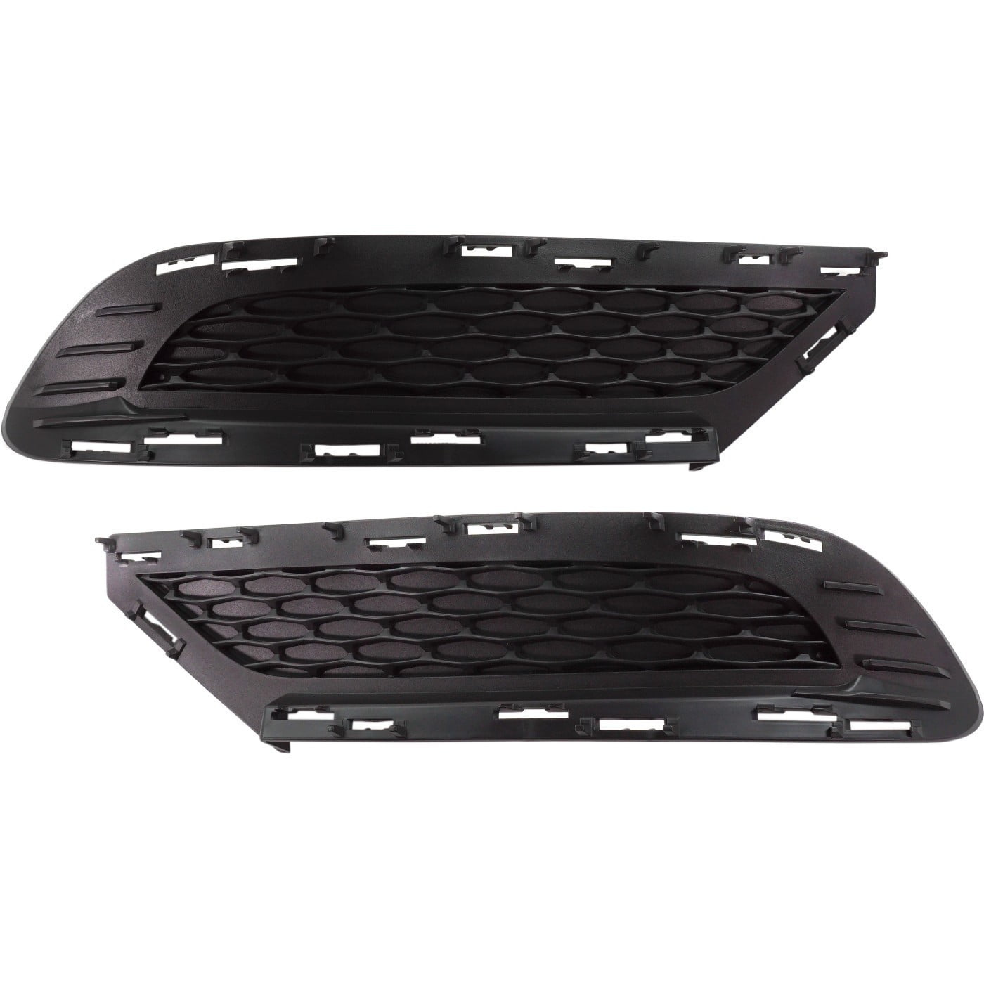 Textured Black Fog Light Covers Set 2015-2022, CH1039190, CH1038190 for ...