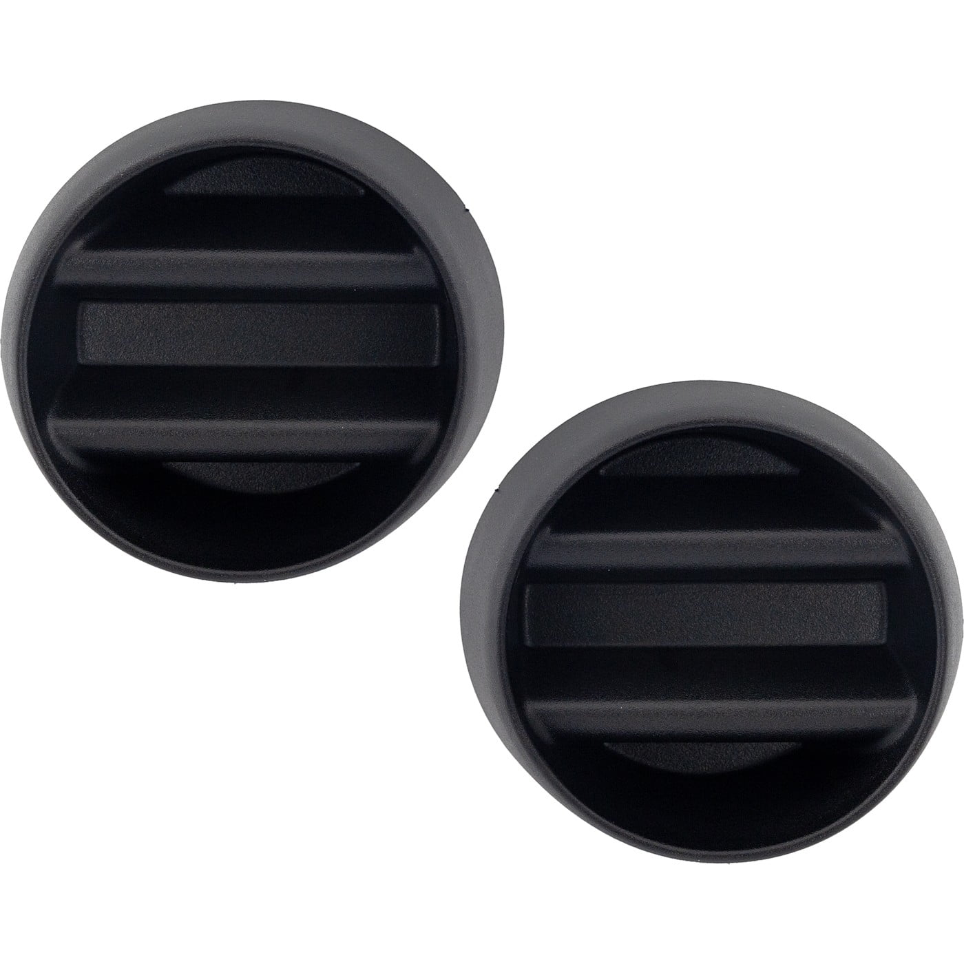 Textured Black Fog Light Covers Set of 2 for Patriot - Left & Right ...