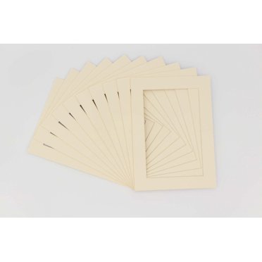 Textured Black Acid Free 7x7 Heart Picture Frame Mat with White Core ...
